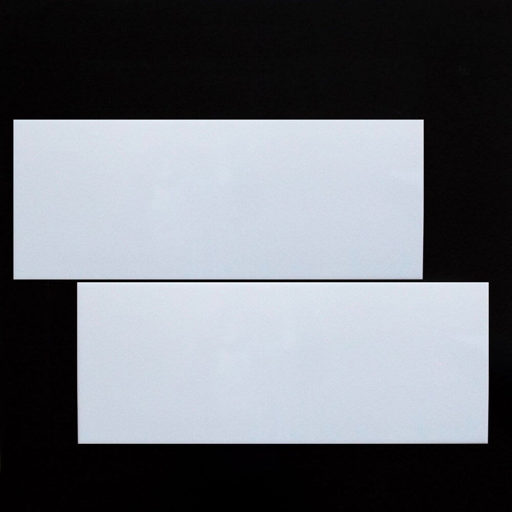 Diastone Contempo 8" X 20" S.White Ceramic Wall Tile Premium (12.92 sq ...