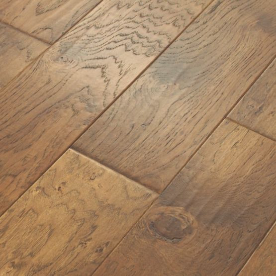 Anderson Picasso Hickory 6 3/8" x 3/8" Engineered Beige Builder(25.40 ...