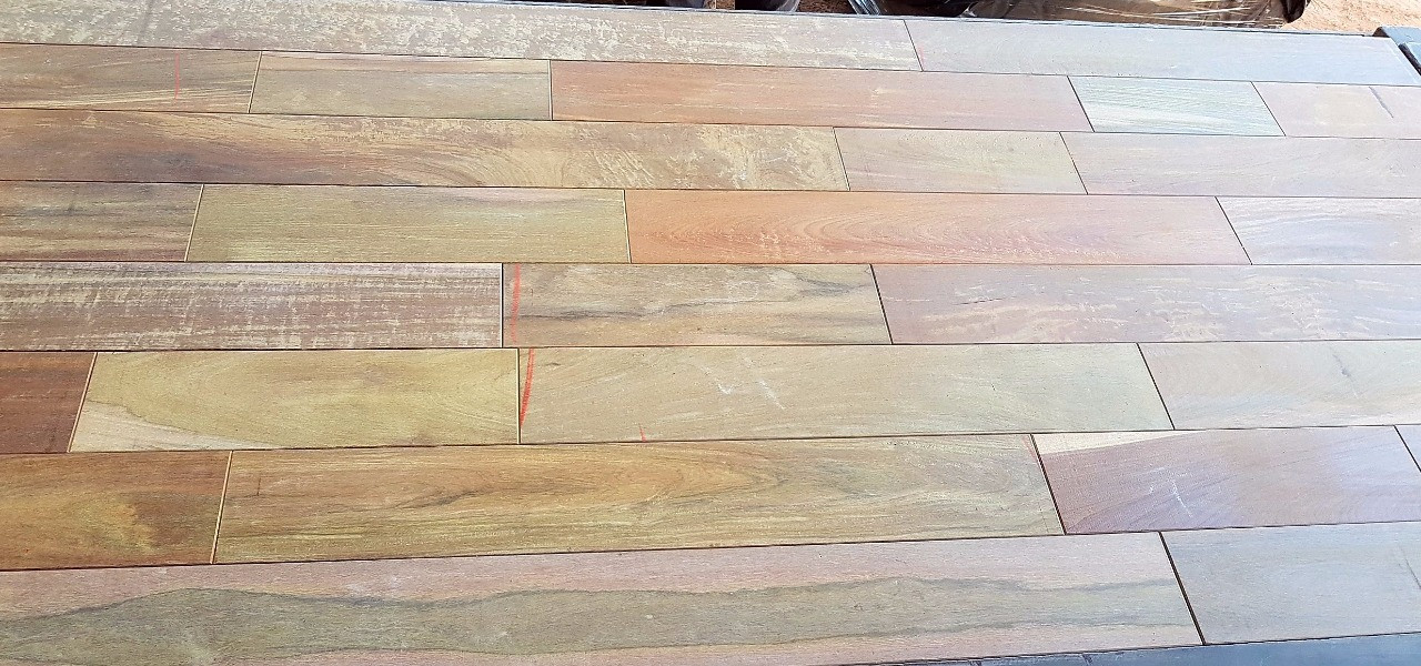 Unfinished Brazilian Walnut 4.84" x 3/4" Solid Clear (22.59 sq ft/ctn)