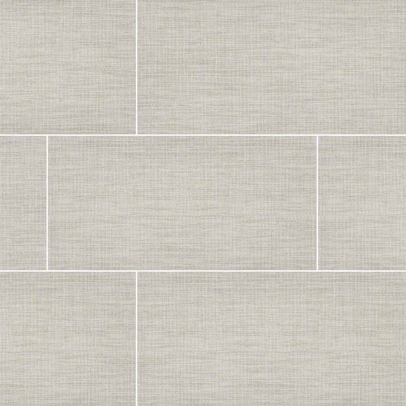 MSI Tektile Lineart ivory 12"x 24" Matte Porcelain Tile Premium (14.00 ...