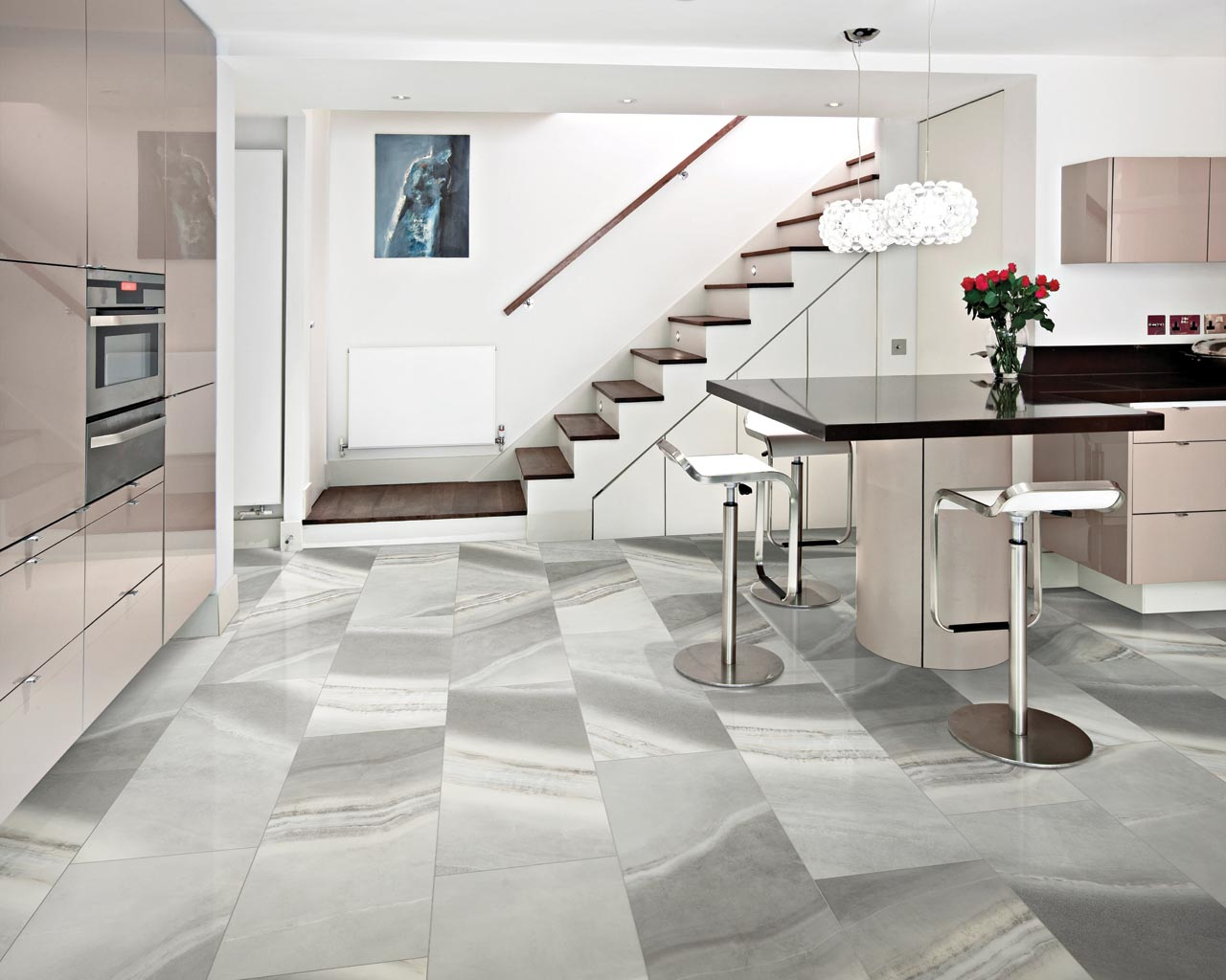 Mohawk Wanderers Loop LVT 16" x 36" Click Lock Perspective Premium (24. ...