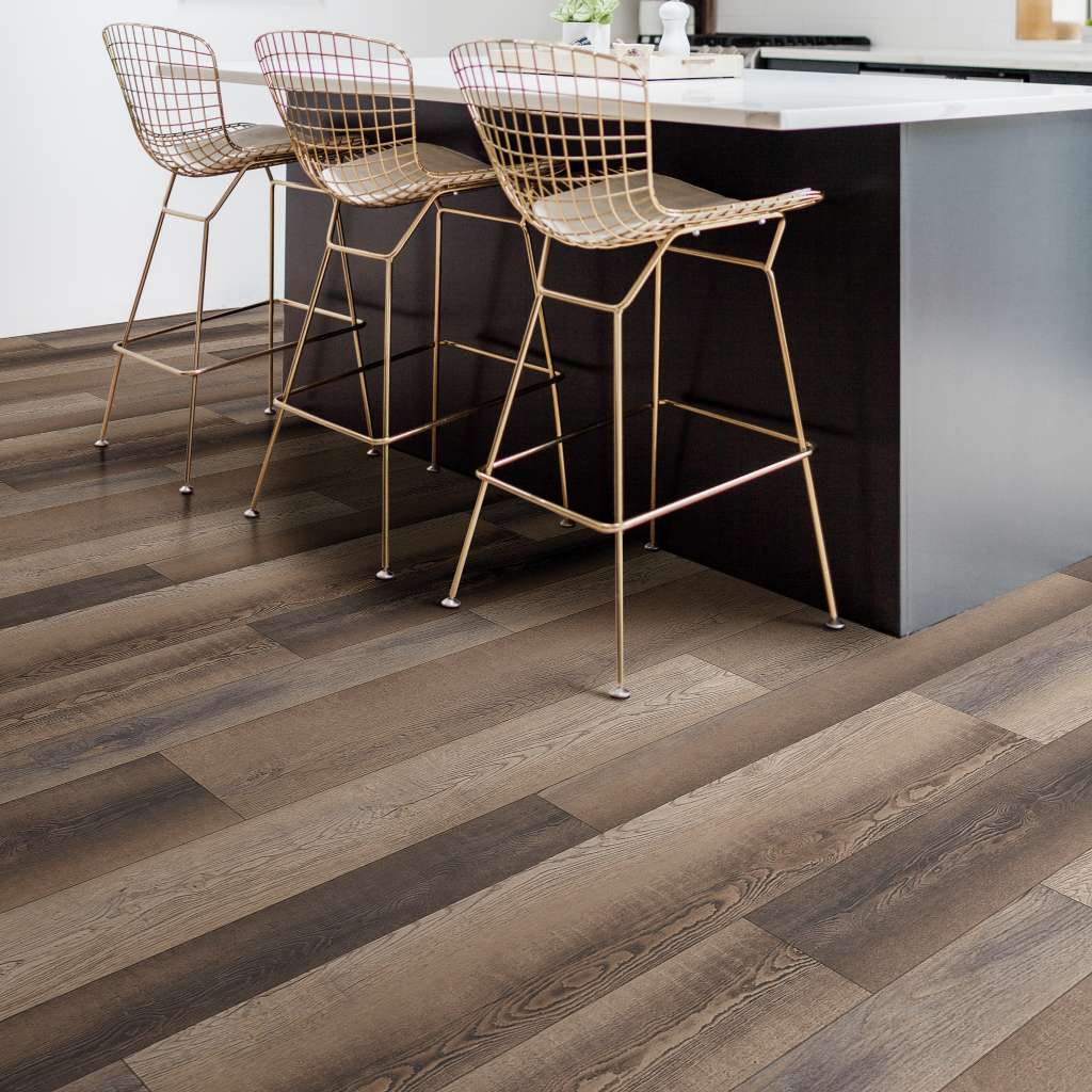 Shaw Paragon Mix Plus 5" x 48" Brush Oak Click-Lock LVT Premium (14.1 ...