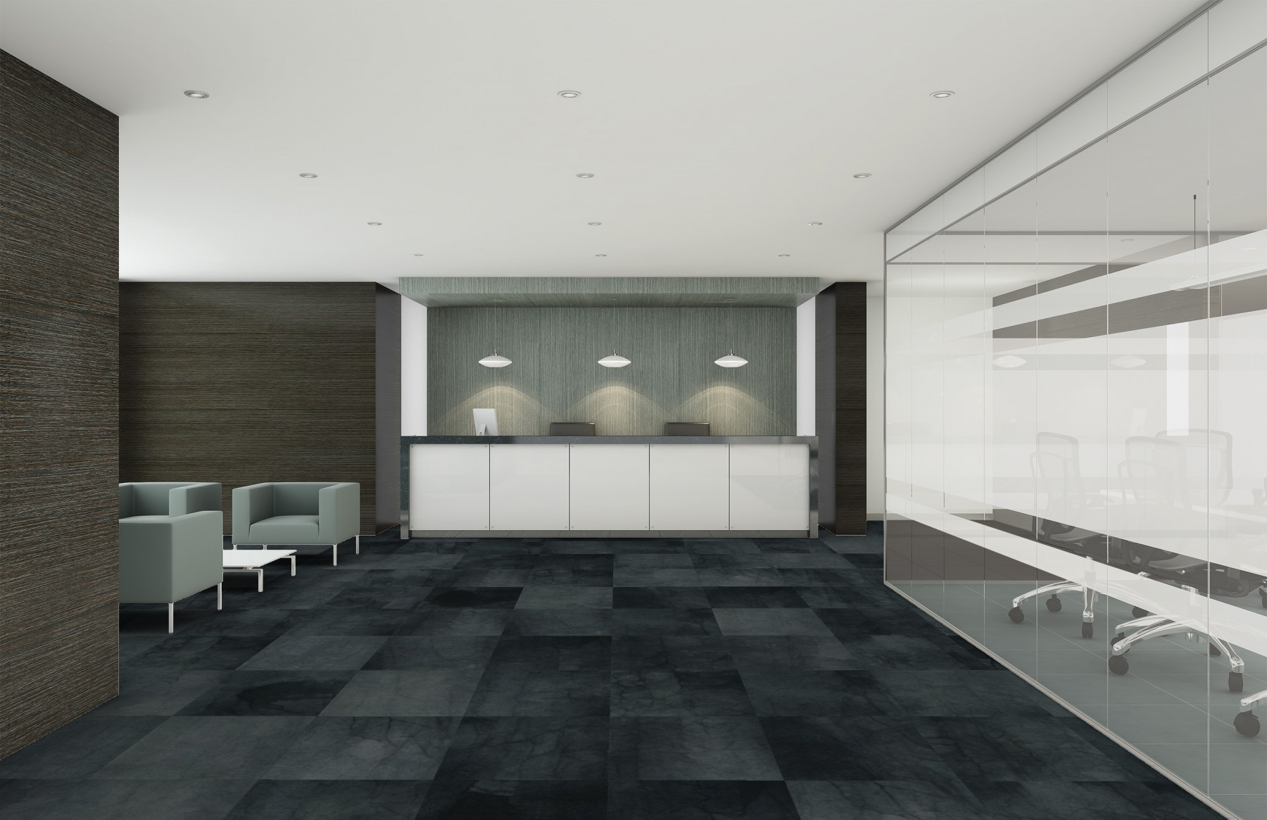 Shaw Dye Lab Carpet Tile Cornflower 24" x 24" Premium(48 sq ft/ctn)