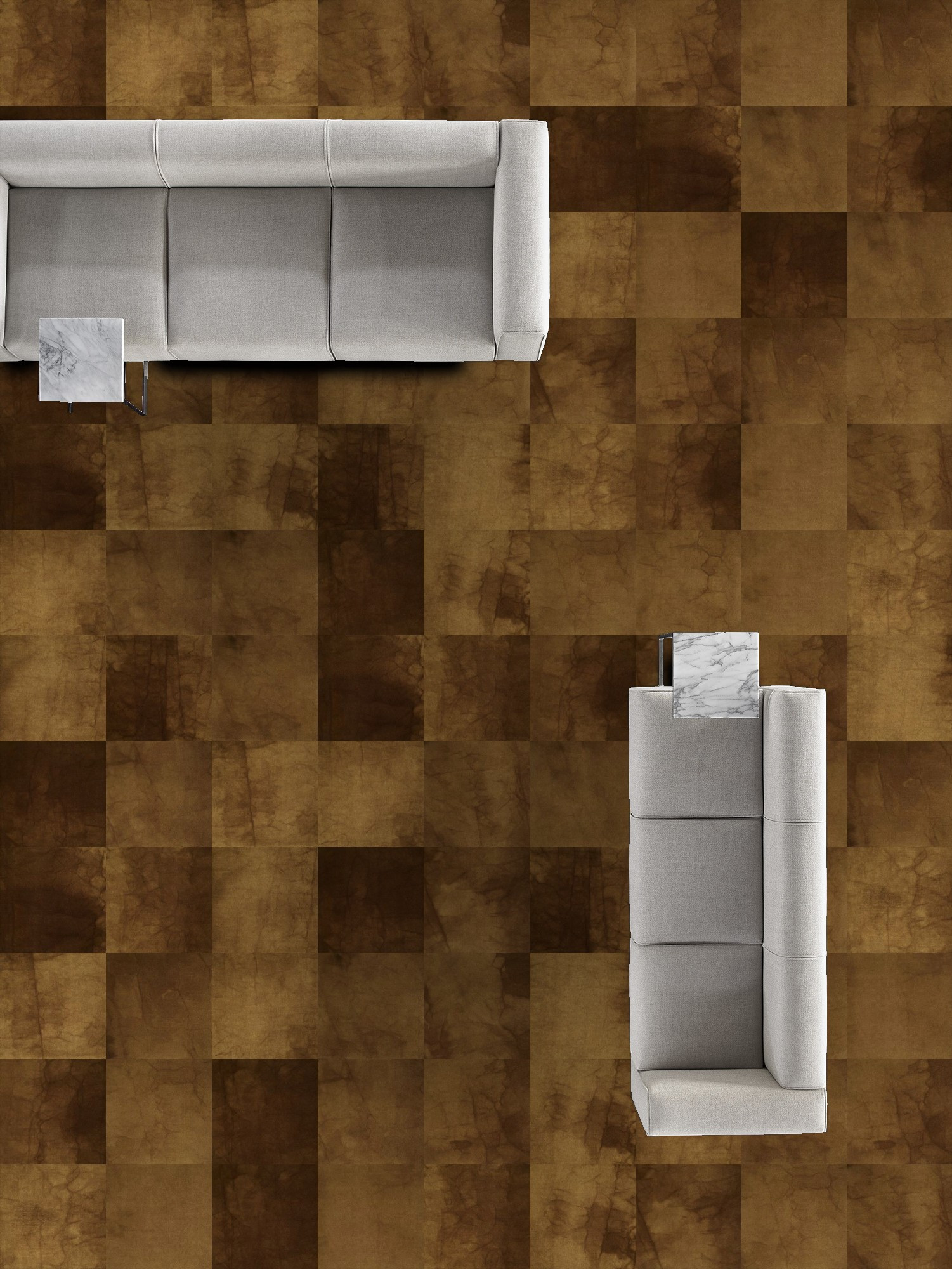 Shaw Dye Lab Carpet Tile Cutch 24" x 24" Premium(48 sq ft/ctn)