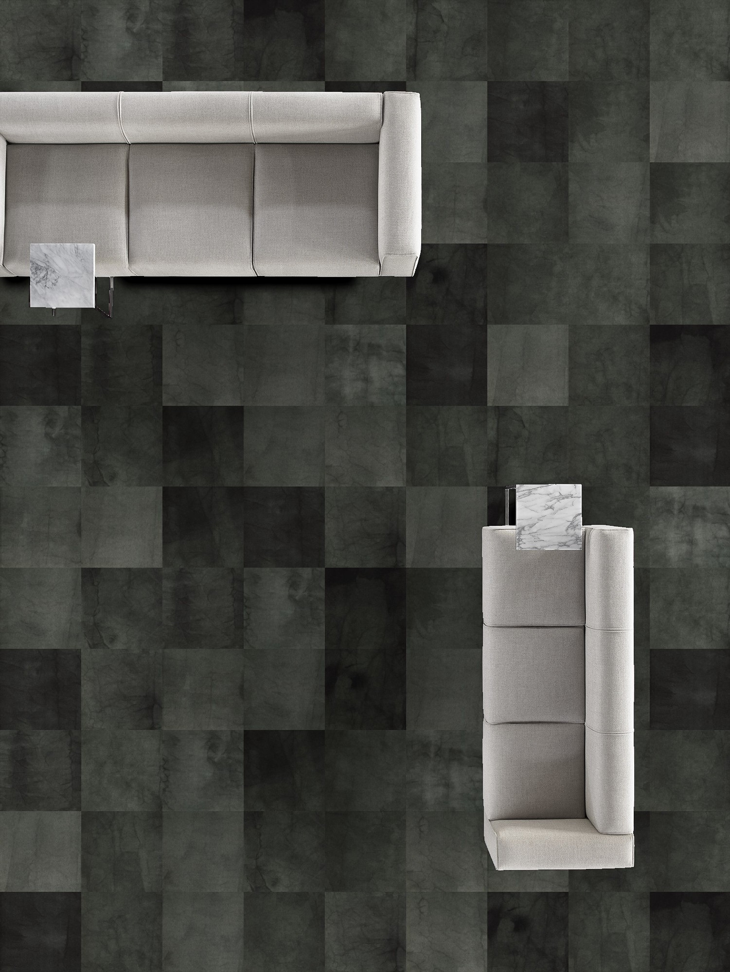 Shaw Dye Lab Carpet Tile Iris Root 24" x 24" Premium(48 sq ft/ctn)