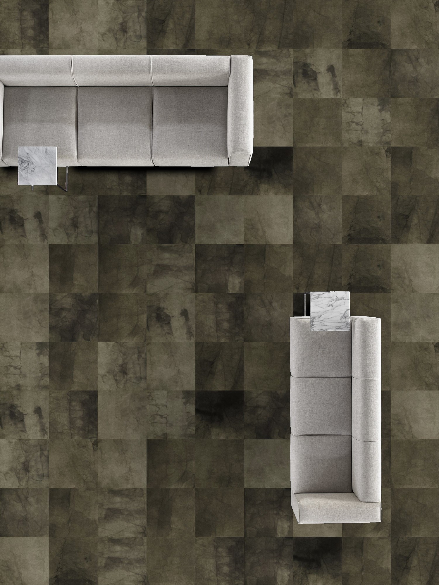 Shaw Dye Lab Carpet Tile Oak Gall 24" x 24" Premium(48 sq ft/ctn)