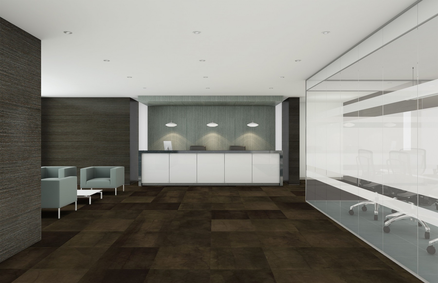 Shaw Dye Lab Carpet Tile Walnut Hull 24" x 24" Premium(48 sq ft/ctn)