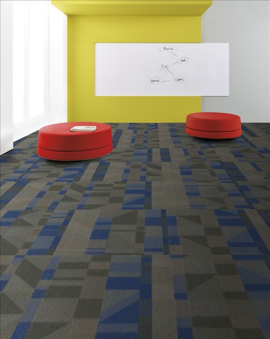 Shaw Engage Tile Achieve Blue