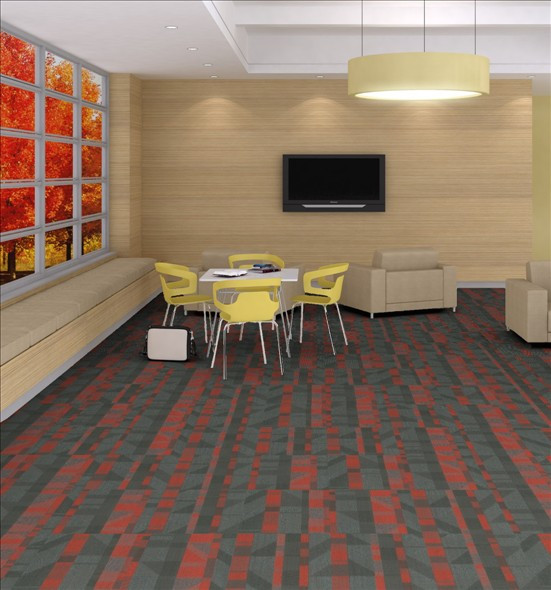 Shaw Engage Tile Transform Red