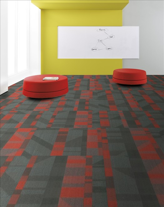 Shaw Engage Tile Transform Red