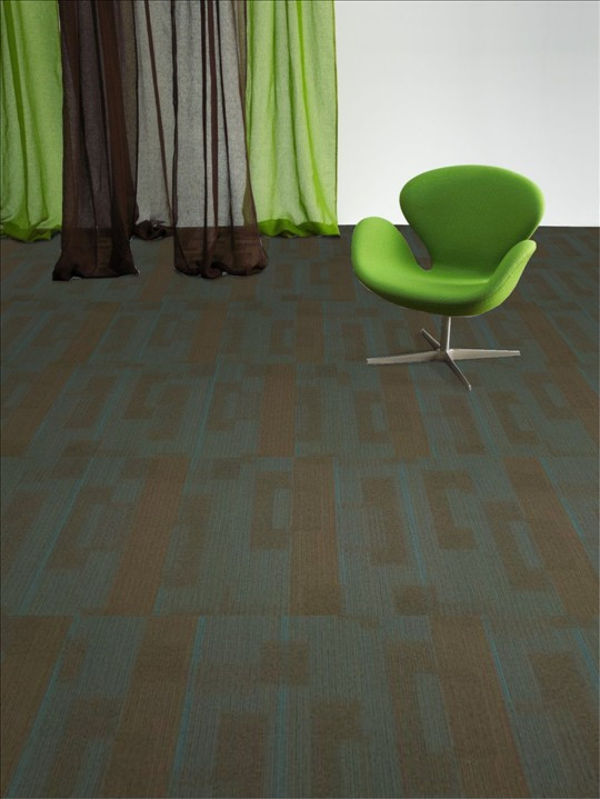 Shaw Modern Geometry Modular Carpet Tile Spirit 24" x 24" Premium(48 sq ...