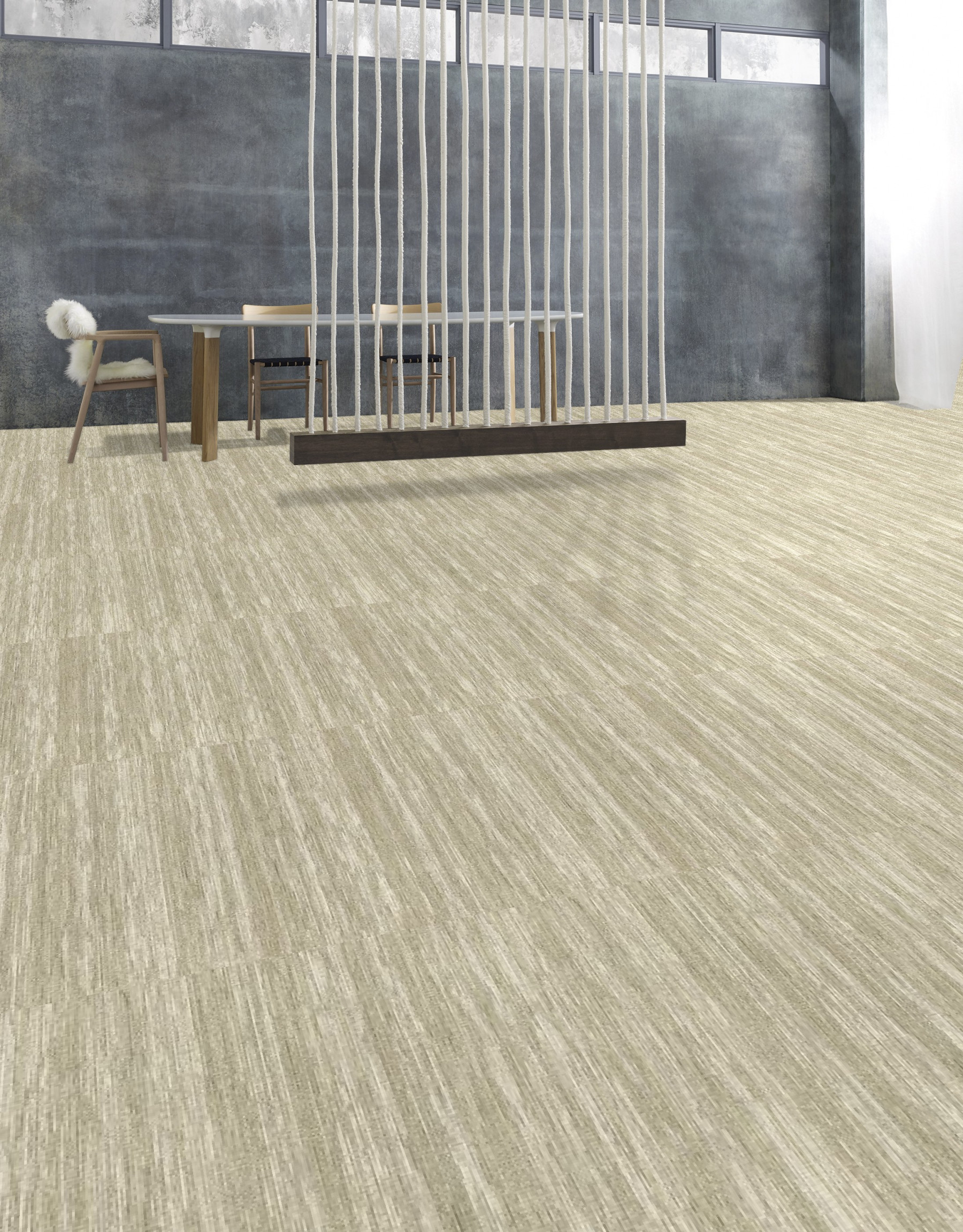 Shaw Resurface Carpet Tile Sandstone 12" x 48" Builder(48 sq ft/ctn)