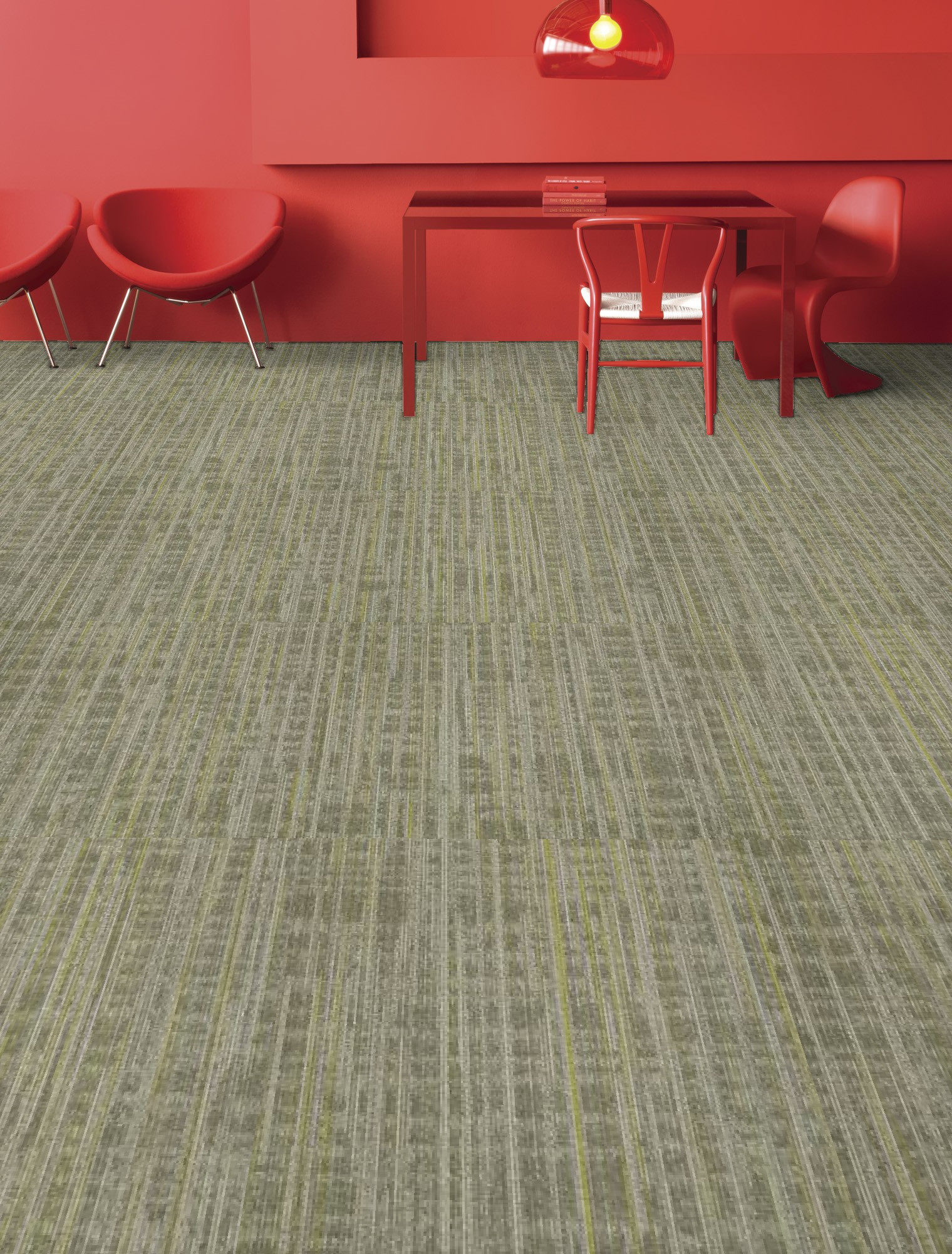 Shaw Technique Carpet Tile Black Tea 24" x 24" Builder(48 sq ft/ctn)