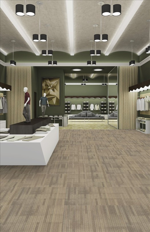 Shaw Speak In Color Modular Tile Credenza Cream