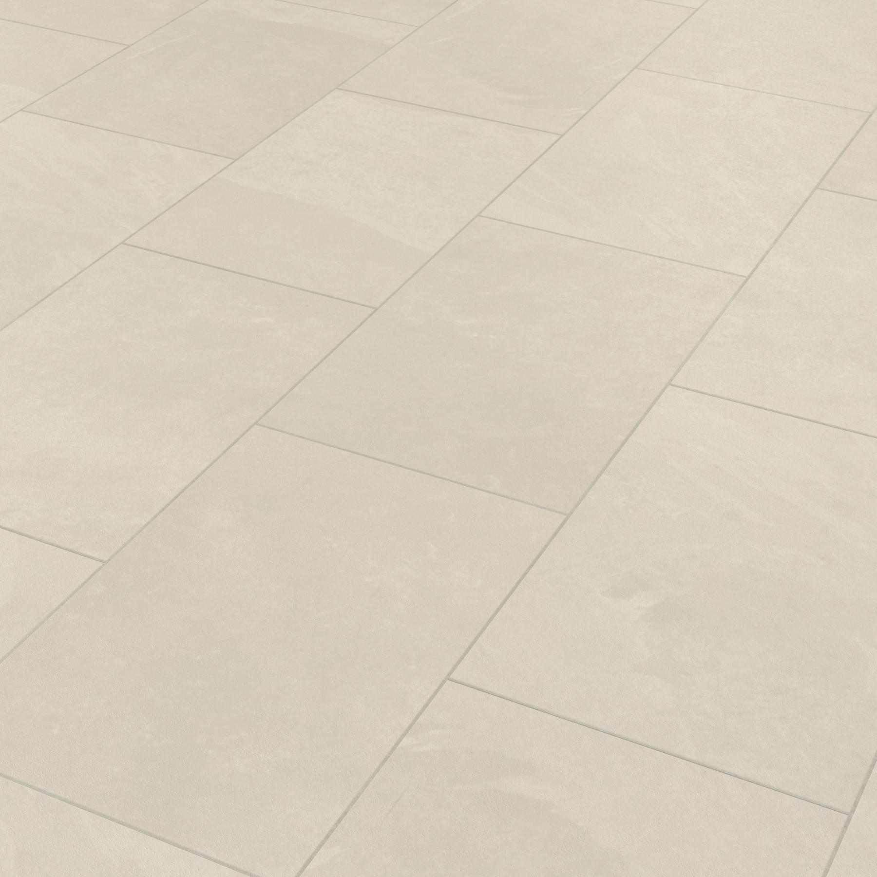 Karndean Knight Tile 12" x 18" Ivory Riven Slate Plank Gluedown Vinyl ...