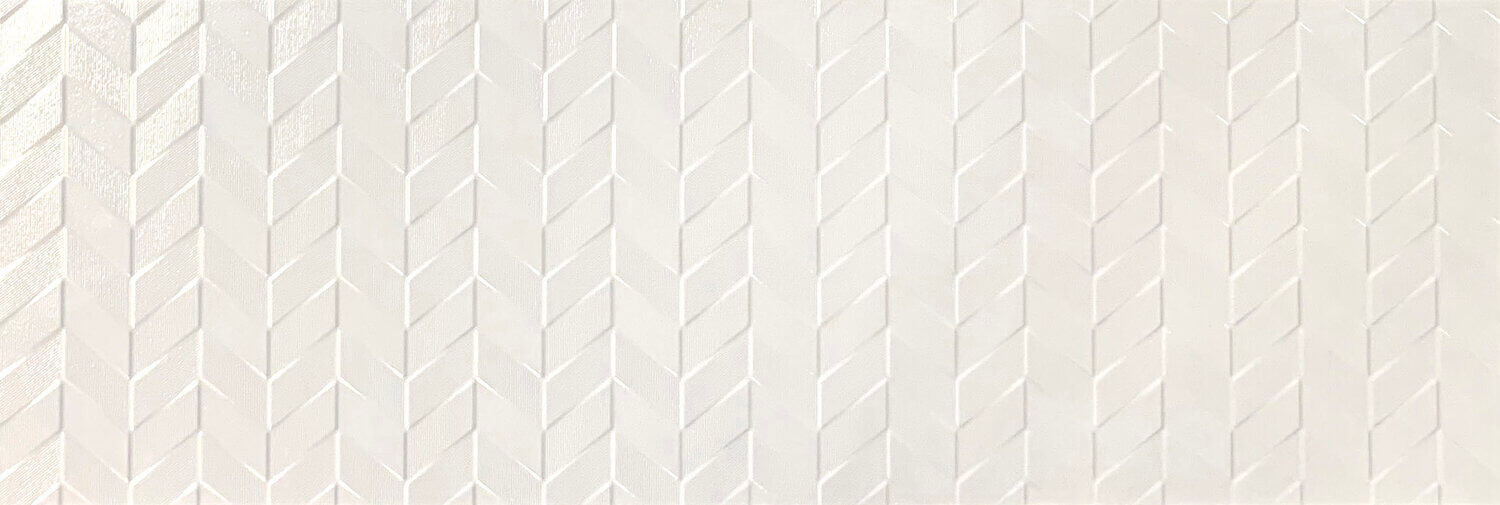 Newker Shine 12" X 36" Wind White Ceramic Wall Tile Premium (11.41 sq ...