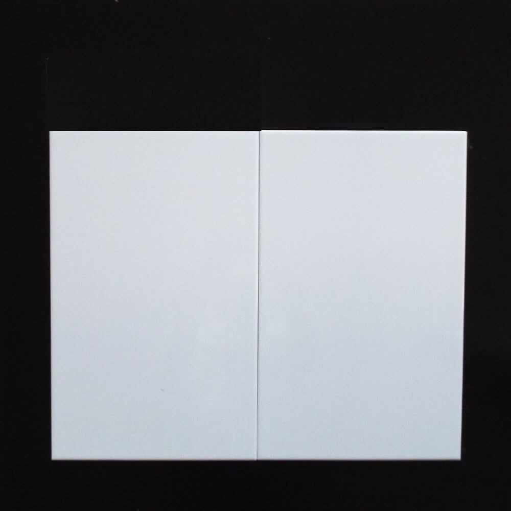 Diastone Contempo 10" X 16" S.White Glossy Wall Ceramic Wall Tile ...