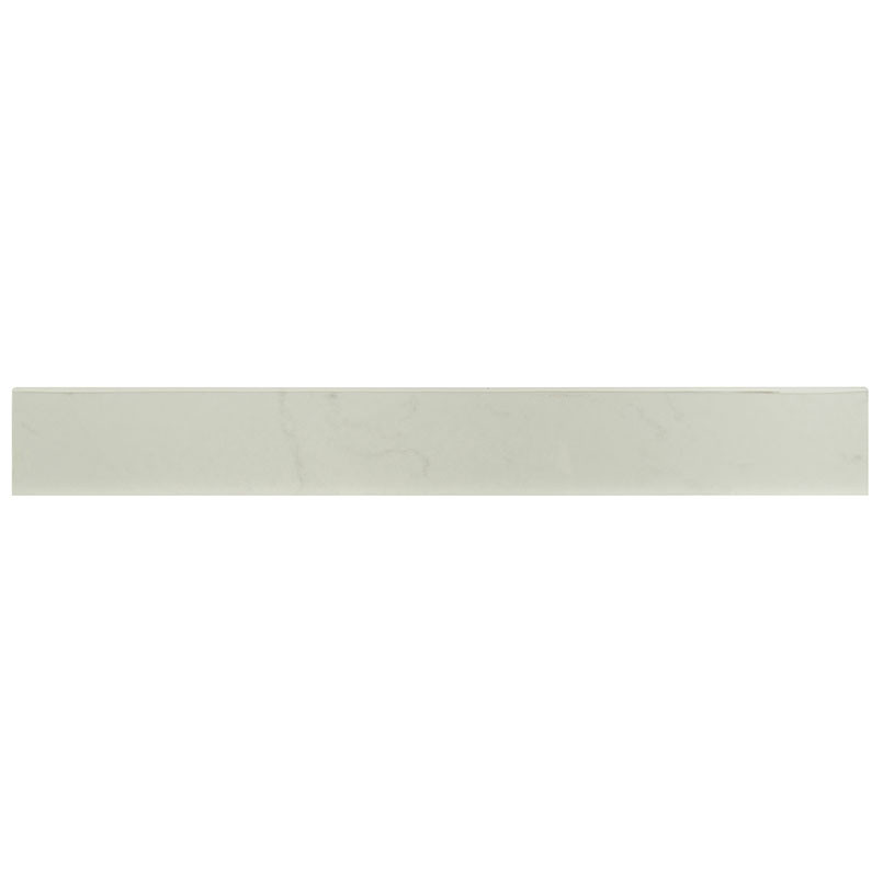 MSI Praia Carrara 3" x 18" Polished Bull Nose Porcelain Tile Premium