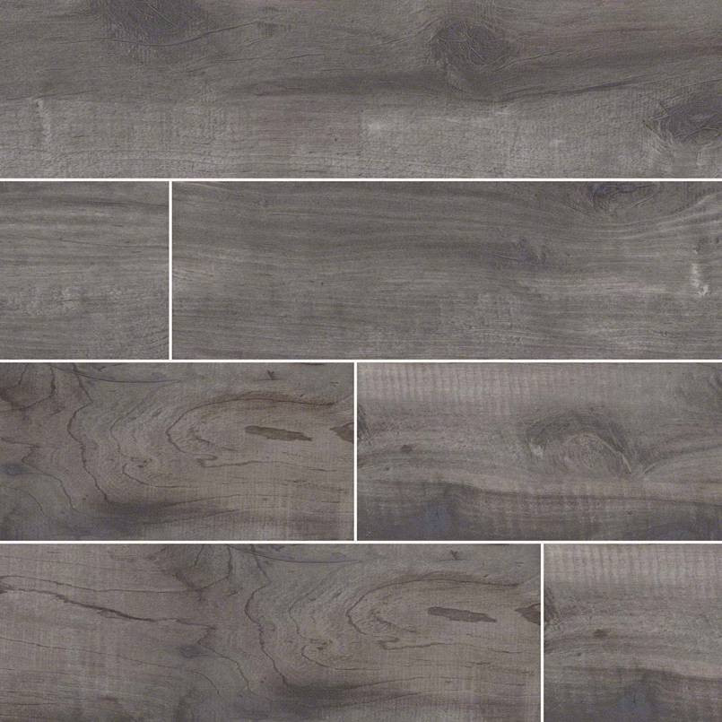 MSI Country River Mist 8" x 48" Matte Porcelain Tile Premium (10.66 sq ...