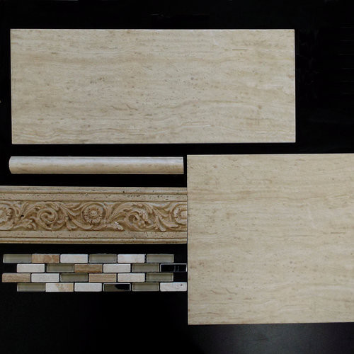 Diastone Fashion 1.2" X 12" Travertine Torello Ceramic Tile Premium